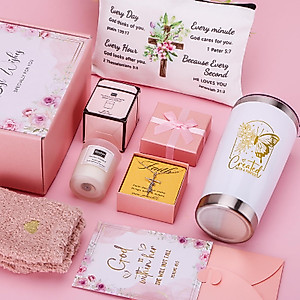 Christian Gifts for Women Faith - Inspirational Religious Gifts for Women Catholic Gifts, Spiritual Birthday Gifts for Women Best Friend Sister Wife, Mothers Day Gifts for Mom, Encouragement Gifts Box
