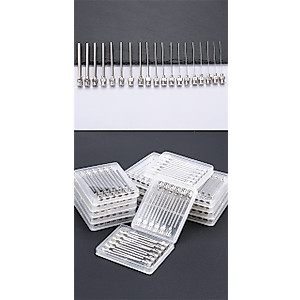 12Pcs 20G Dispensing Needle Set, Stainless Steel Syringe Dispensing Blunt Tip - 2inch/50mm, Blunt Tip, All Metal