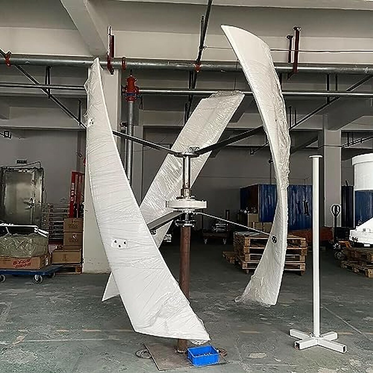 9000W Maglev Generator Wind Turbine Generator 3 Blades Vertical Axis 9KW Wind Turbine Kits with Charge Controller,12v