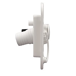 THETFORD RV Camper City/Gravity Water Hatch with Plastic Check Valve Polar White PN 94222