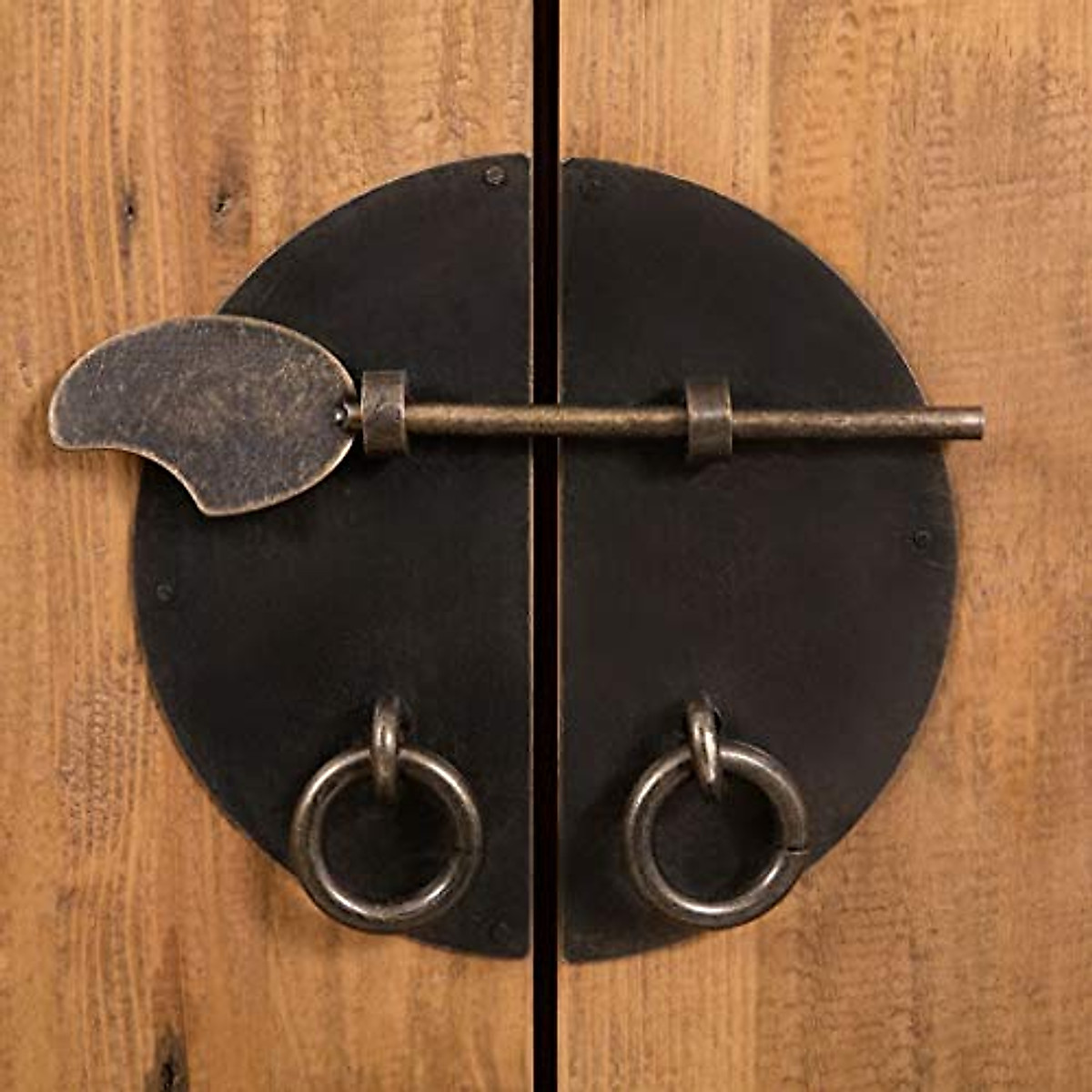 vidaXL Bathroom Side Cabinet Bathroom Wall Cabinet Over The Toilet Space Saver Storage Medicine Cabinet with 1 Shelf Cupboard Solid Wood Pine