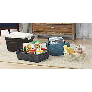 Whitmor Rattique Storage Crate - Java