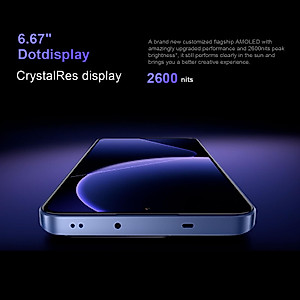 Xiaomi 13T Pro 5G 1TB ROM 16GB RAM Factory Unlocked (GSM Only | No CDMA - not Compatible with Verizon/Sprint) Global Mobile Cell Phone - Black