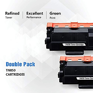 MAIRAIN Compatible Toner Cartridge Replacement for Brother TN850 TN-850 TN820 TN-820, for Brother HL-L6200DW HL-L5200DW MFC-L5900DW MFC-L5700DW MFC-L6800DW MFC-L5850DW Printer, High Yield 2-Black
