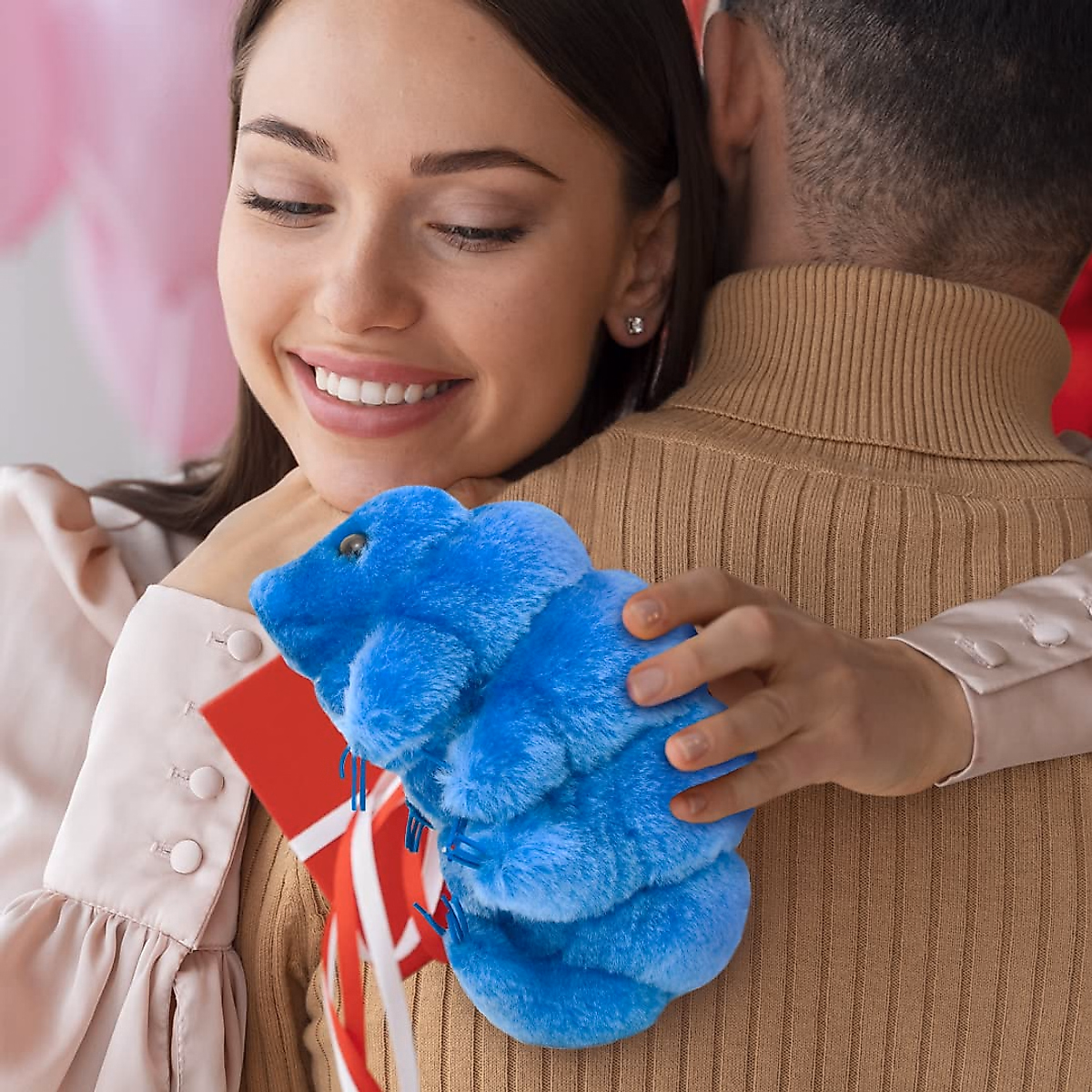 GIANTmicrobes Tardigrade Plush, Water bear Plush Toy, Biology Gifts, Microbiology Gifts, Tardigrade Stuffed Animal, Tardigrade Gifts, Tardigrade Toy