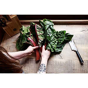 Ginsu Chikara 8 piece Bamboo block Knife Set, Black