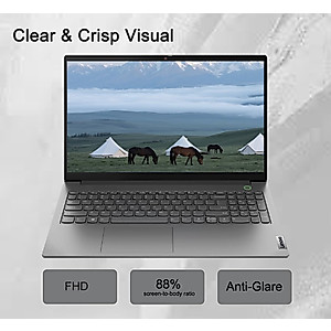 Lenovo ThinkBook 15 Gen 2 are 15.6" FHD (Intel Quad Core i7-1165G7, 16GB RAM, 512GB PCIe SSD) IPS Business Laptop, Backlit Keyboard, Fingerprint Reader, Thunderbolt 4, IST SD Card, Windows 10 Pro