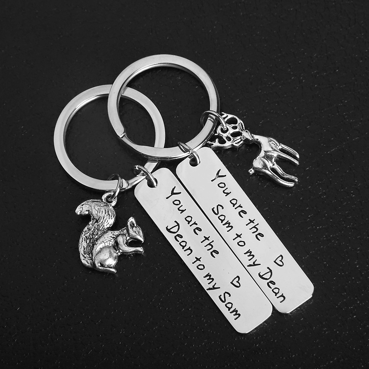 Lywjyb Birdgot Best Friend Gift Set You are The Dean to my Sam SPN Fan Gift (Dean Sam Set)