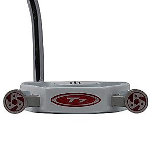 T7 Twin Engine White Mallet Golf Putter Right Handed with Alignment Line Up Hand Tool 33 Inches Teenage Boy's Perfect for Lining up Your Putts