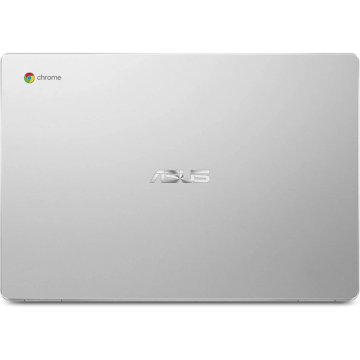 ASUS Chromebook C523, 15.6" FHD NanoEdge-Display with 180 Degree-Hinge, Intel Celeron N3350-Processor, 4GB LPDDR4-RAM, 64GB Storage, Chrome OS, Silver, Laptop-Sleeve Protector, C523NA-IH44F