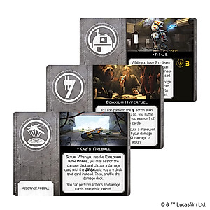 Star Wars X-Wing 2nd Edition Miniatures Game Fireball EXPANSION PACK - Strategy Game for Adults and Kids, Ages 14+, 2 Players, 45 Minute Playtime, Made by Atomic Mass Games