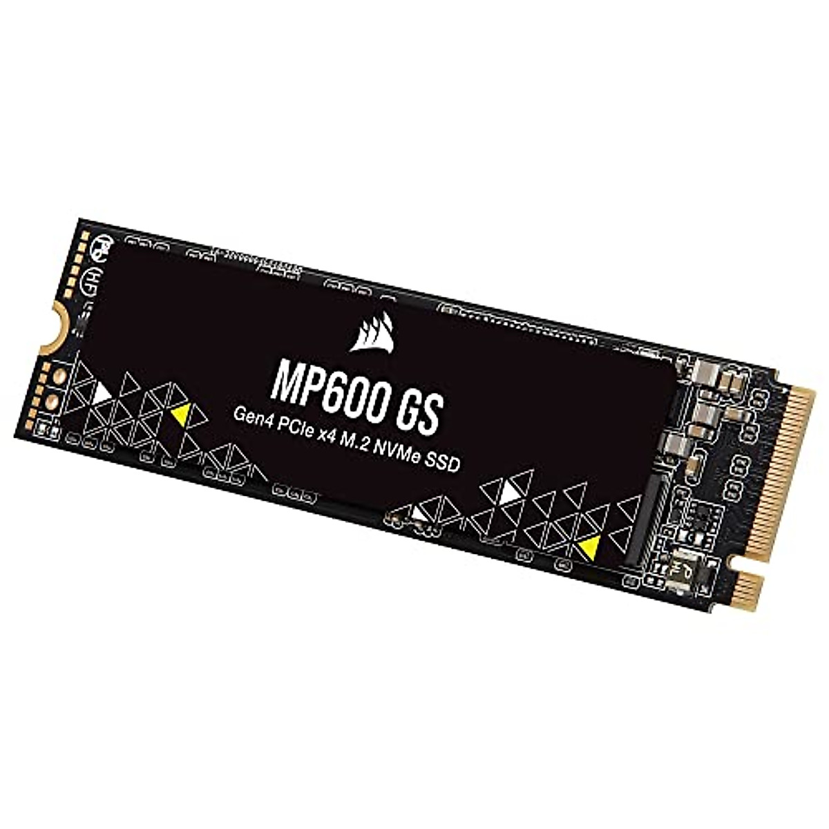 Corsair MP600 GS 2TB PCIe Gen4 x4 NVMe M.2 SSD – High-Density TLC NAND – M.2 2280 – DirectStorage Compatible - Up to 4,800MB/sec – Great for PCIe 4.0 Notebooks - Black