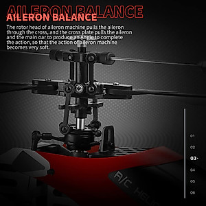 QAQQVQ Remote Control Helicopter,Altitude Hold RC Helicopters 2.4GHz Aircraft Indoor Flying Toy One Key Take Off/Landing,for Kids Gifts Rc Plane Electric Toys