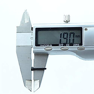 XunLiu 100PCS Grade 14.9 Alloy Steel Hex Socket Head Cap Screws Allen Wrench Drive Knurled Screws Black M2 12MM