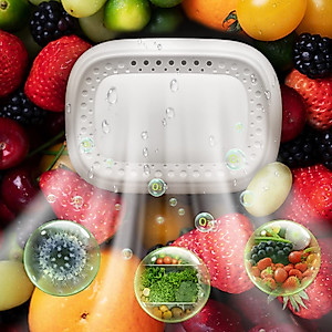 Mini Fridge Deodorizer, 2 Modes Refrigerator Odor Eliminator, Portable Rechargeable Deodorizer Reusable, Antifreeze Design Ozone Sterilizer for Fridge, Wardrobe, Cabinet, Car