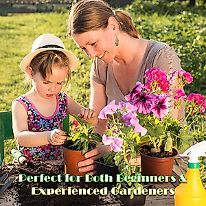 8-Pack Electroculture Copper Gardening Antenna - 99.9% Pure Copper Wire, Copper Garden Stakes for Growing Garden Plants Fruits and Vegetables (12 inch) (12inch, 8)