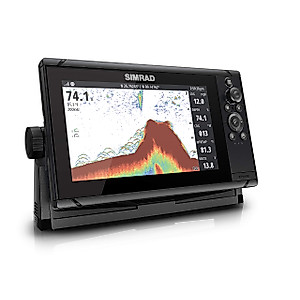 Simrad Cruise 9-9-inch GPS Chartplotter with 83/200 Transducer, Preloaded C-MAP US Coastal Maps