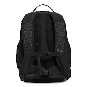 JanSport Odyssey Laptop Backpack for 15” Computer or 3L Hydration System, Black - Large Bookbag for Girls, Boys, Adults with Tuck-Away Hip Belt, 2 Main Compartments - Premium College Essentials