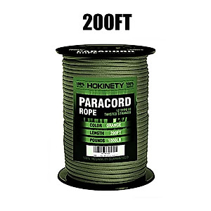 1000Ib Paracord Rope - 100ft 200ft 500ft 1000ft 4mm,12 Strand Parachute Spool Cord,para Cord Lanyard for Camping,Hammock,Clothsline,Hiking,Fishing,Survival braceletand Survival