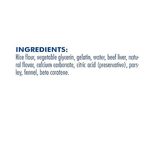 N-Bone FLOSSta Dual Action Dental Chews Beef Liver Flavor, 12-oz Bag