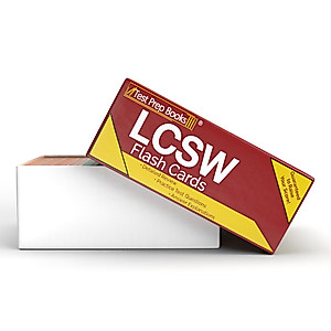 LCSW Study Cards 2025-2026: ASWB Clinical Exam Prep for The Licensed Clinical Social Work Exam [Full Color Cards]