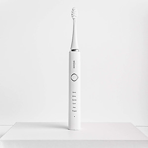 BRUUSH Electric Toothbrushes – Premium Set Electric Toothbrush: 3 Replacement Toothbrush Heads