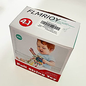 FLMRIOY Baby Montessori Sensory Toys, Octopus Pull String Activity Toys for Babies 18+ Months Toddler Early Interactive Learning Development Toy for Infant Newborn Boys Girls Gifts