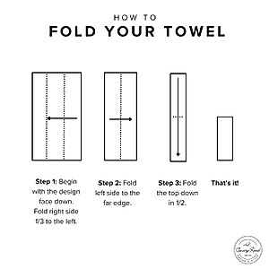 CANARY ROAD Best Mom Ever Towel | Waffle Weave Dish Towel | Mother Birthday Present | Gift for Mom | Mother's Day Gift | Mother Birthday Gift