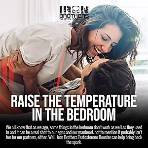 Testosterone Booster for Men - Estrogen Blocker - Supplement Natural Energy, Strength & Stamina - Lean Muscle Growth - Promotes Fat Loss - Increase Male Performance (2 Bottles)