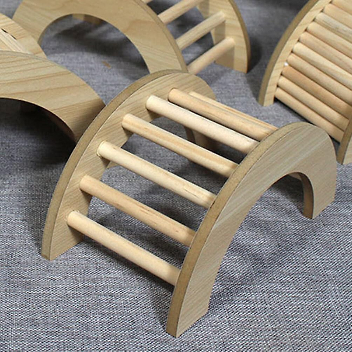 Ipetboom Hamster Toy Bridge Rat Ladders Hamster Ladder Hamster Toys Hamster Bridge Hamster Cage Ladder Chinchilla Climbing Toy Chinchilla Bridge Toy Chinchilla Training Ladder Hamster Stuff