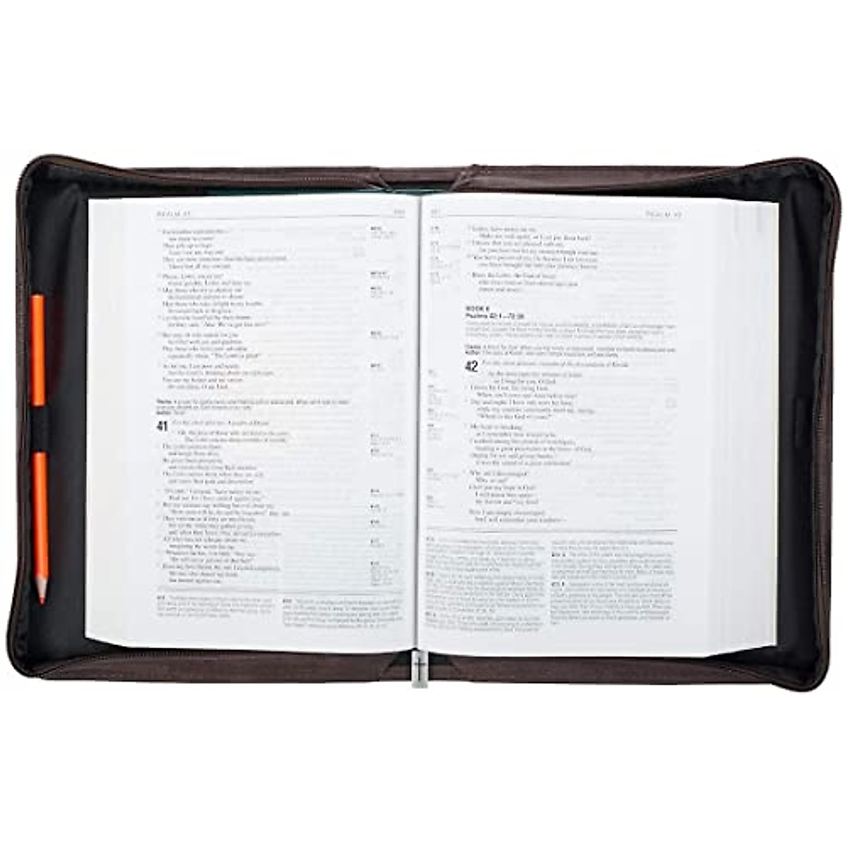 Personalized Custom Bible Cover for Men Brown Philippians 4:13 Faux Leather Christian Gift for Father, Brother, Son, Grandpa, Grandson Laser Engraved Imprinting Your Text Name (Medium)