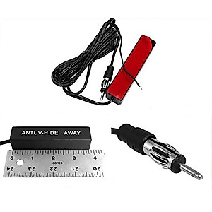 Universal Car Hidden Amplified Antenna Kit 12v Electronic Stereo AM/FM Radio New