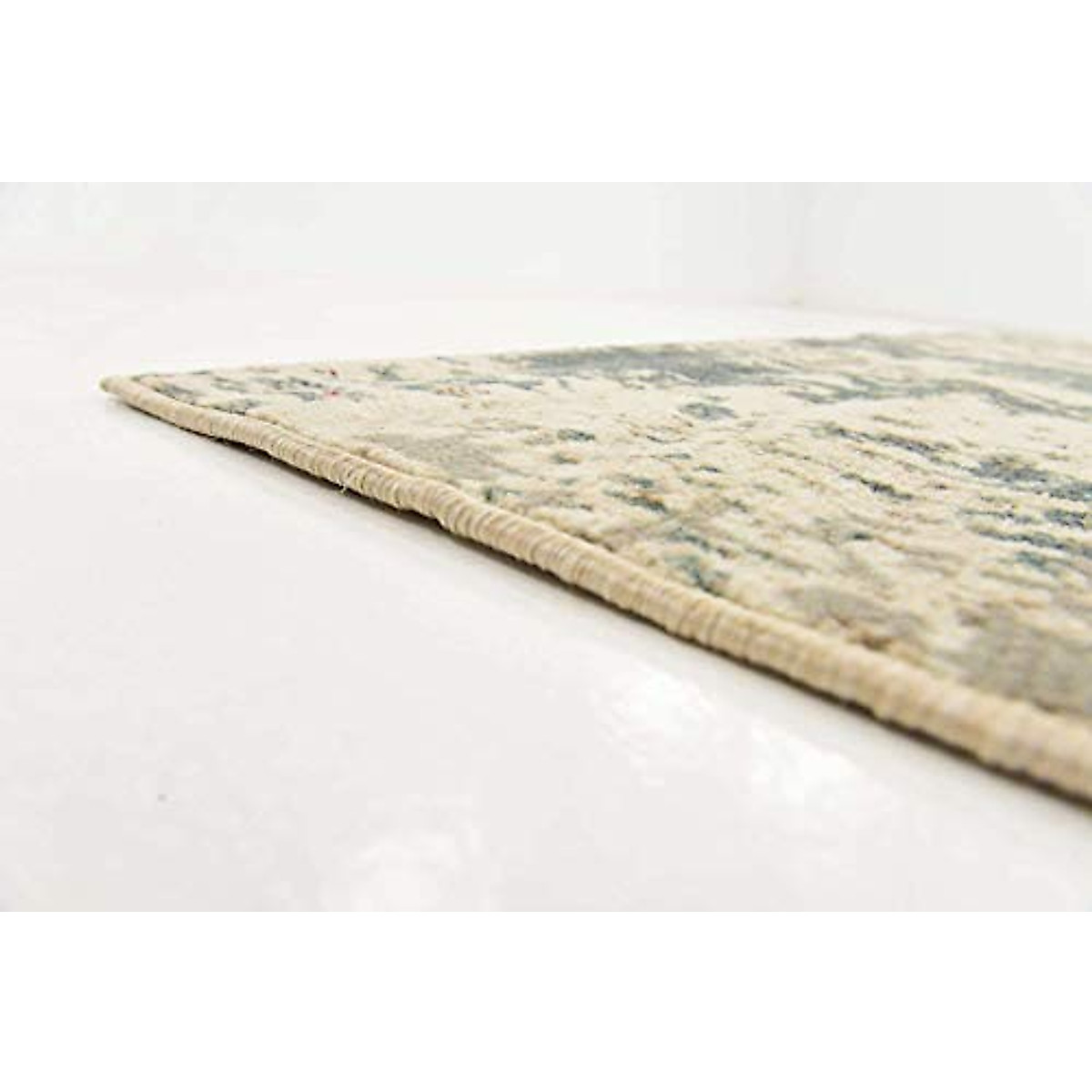 Unique Loom Tuareg Collection Vintage Distressed Traditional Area Rug, 8 x 10 ft, Beige/Green