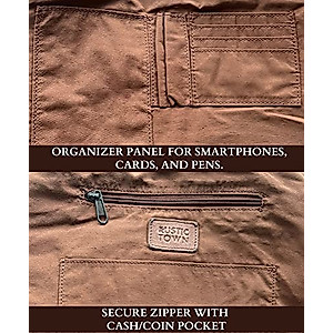 Leather Tote Bag for Women - Washed Leather Hand-Woven Shoulder Bag Hobo Crossbody Travel Handbag Ladies Purse Large Office Satchel