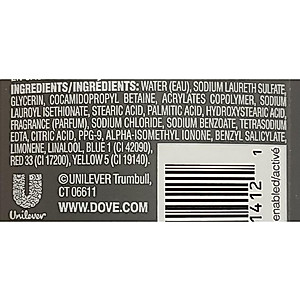 Dove Men Care Body & Face Wash, Clean Comfort - 13.5 Fl Oz / 400 mL X 6 Pack Case, Made in Germany