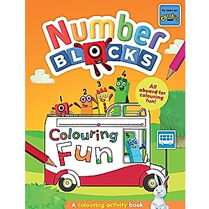 Numberblocks Colouring Fun: A Colouring Activity Book