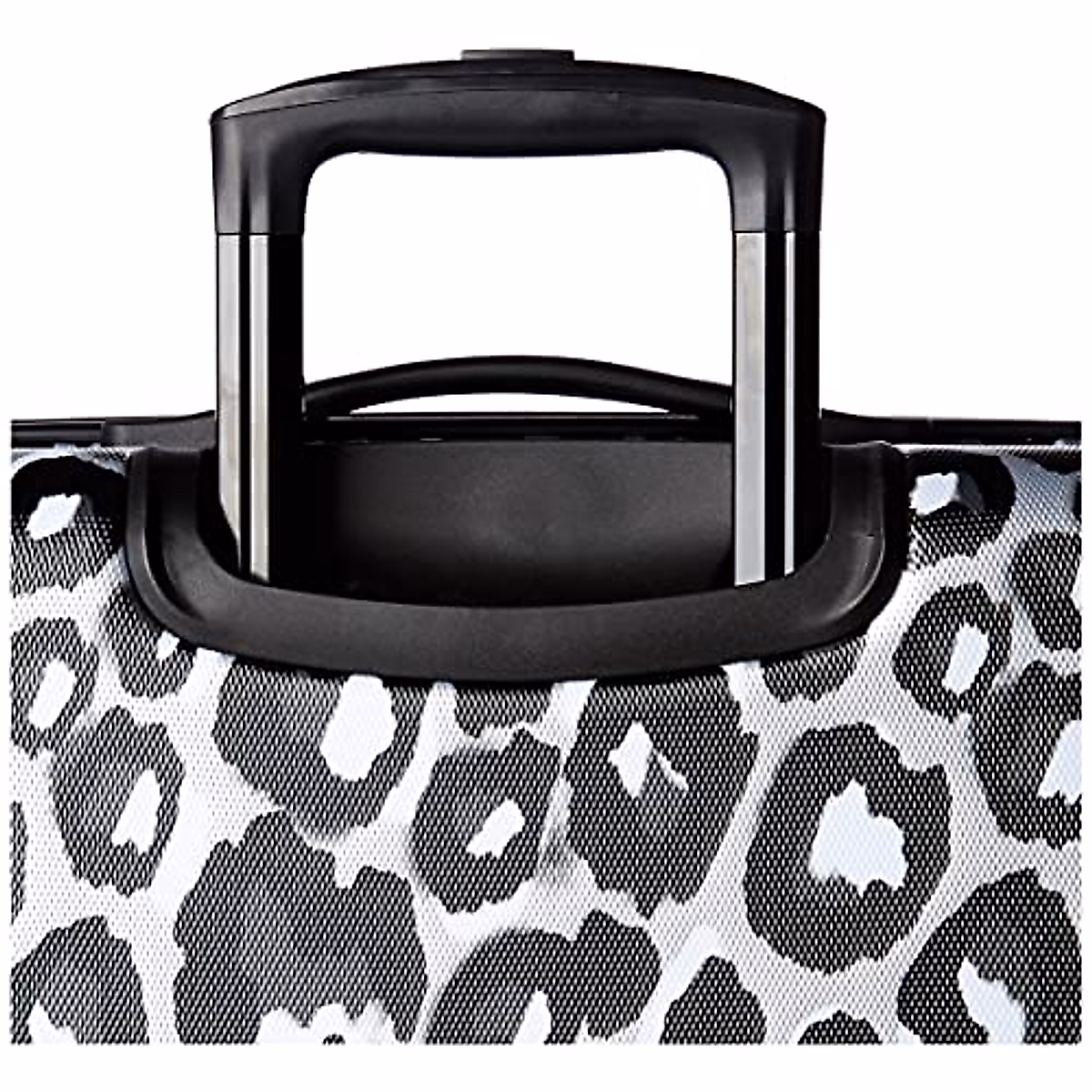 American Tourister Moonlight Hardside Expandable Luggage with Spinner Wheels, Leopard Black, 3-Piece Set (21/24/28)