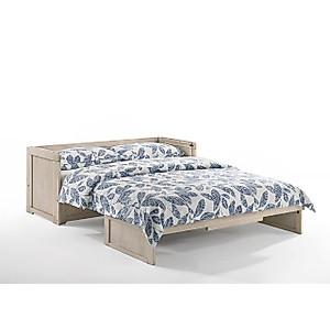 Night & Day Murphy Cube Cabinet Bed (Antique White) Queen 80 x 60