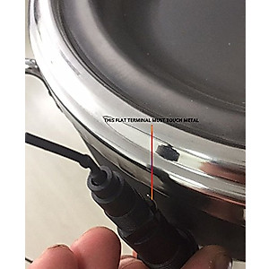 MENSI Piezo igniter with Spark Ignition Electrode 200 Degree Resistance Wire 1 Meter Long Set of 2