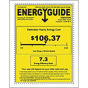 Equator 16000 BTU 2 Hose Indoor Portable 4-in-1 AC/Purifier/Dehumidifier/Heater