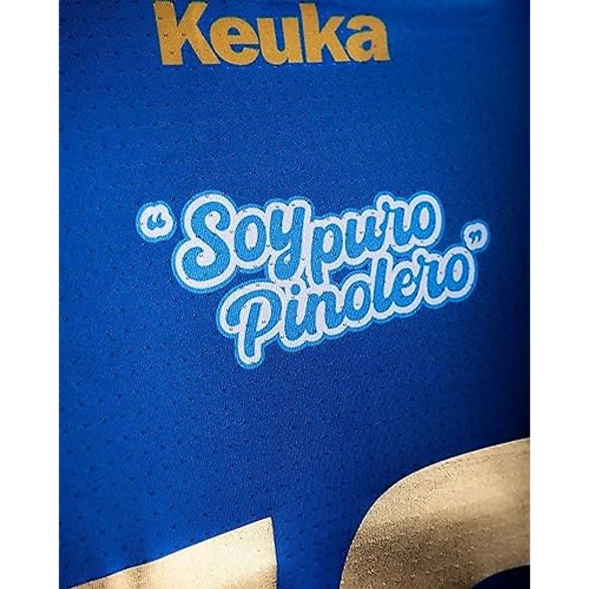 Nicaragua Men's Special Edition Gold Cup Soccer Jersey Uniform Blue (as1, Alpha, m, Regular, Regular)