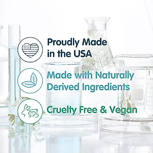 BB&CO Hydrating Conditioner — Fragrance Free — 16 oz — Tear Free & Soap Free — No EDCs — Safer for Baby — Good for the Whole Family — Made in USA White, 2012001