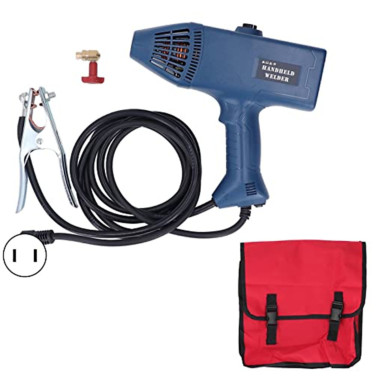 Handheld Electric Welding Machine, Momentary Arc Start Handheld Welder Stable Performance for Building (US 110V)
