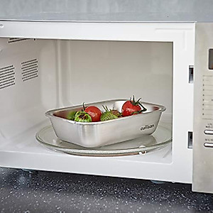 CUITISAN FLORA RECTANGLE AIRTIGHT CONTAINER NO.7 37.2oz, STAINLESS STEEL FOOD CONTAINER, WATERPROOF, MICROWAVE and DISHWASHER AVAILABLE