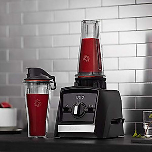 Vitamix Self-Detect Blending Cup, 20 Oz, Black (Base and Blade not included)