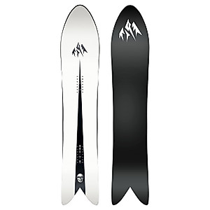 JONES Snowboards Storm Wolf Snowboard, Surf Series, Directional Freeride, 162cm, Big Horn Series
