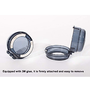 Stove Knob Covers,2-Packs Child Proof Stove Safety Covers,Universal Design