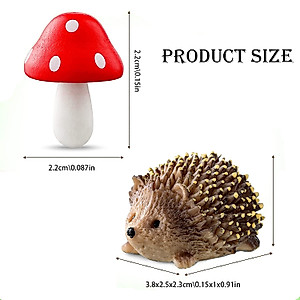 35Pcs Miniature Garden Ornaments Set, Miniature Figurines, Fairy Garden Accessories, Fairy Garden Supplies Fairy Garden Animals for Fairy Garden, Micro Landscape Plant Pots Bonsai Craft Decor