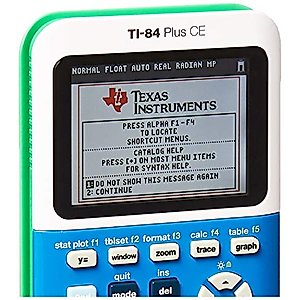 Texas Instruments TI-84 Plus CE Color Graphing Calculator, Trifecta
