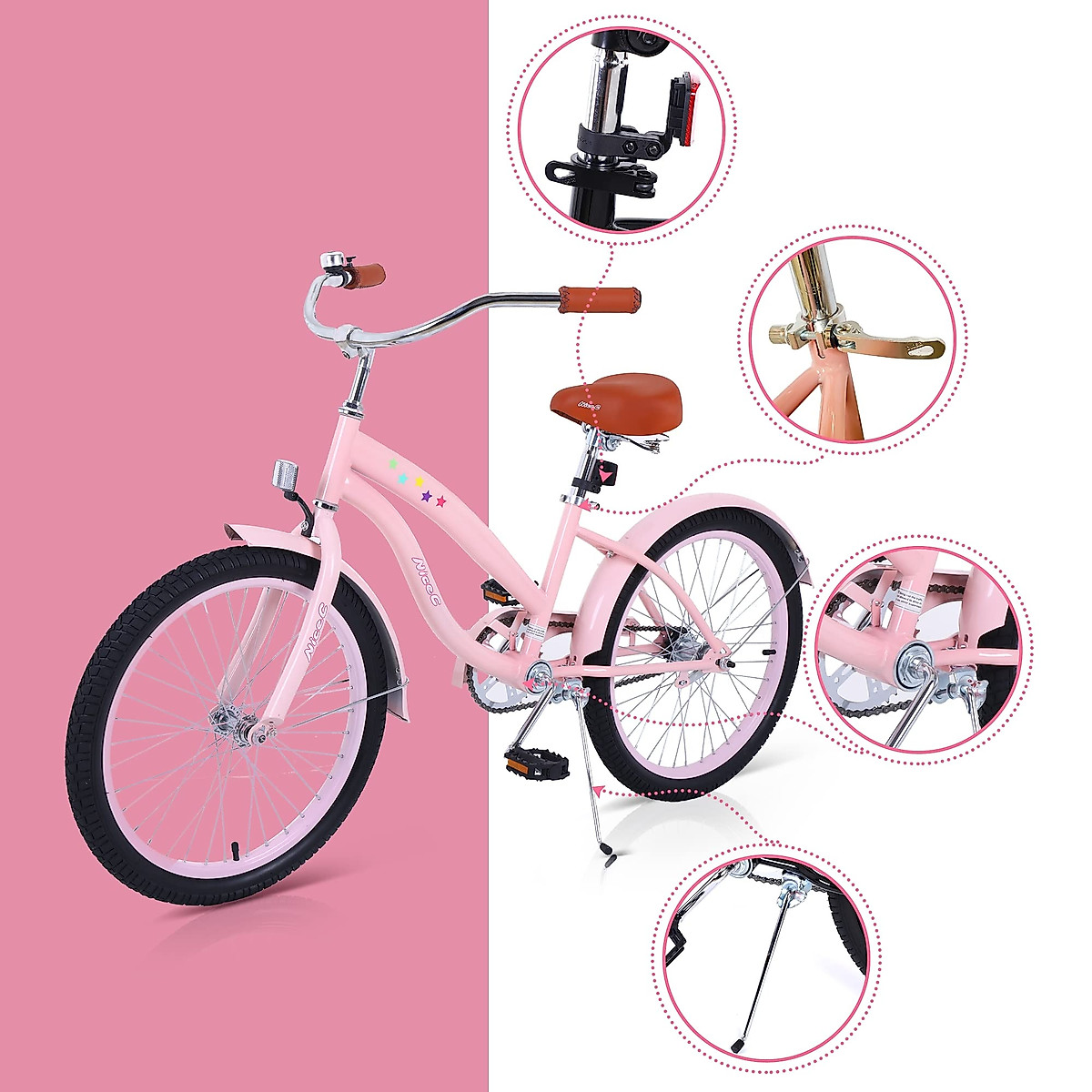 Nice C Kids Cruiser Bike + BMX Bike